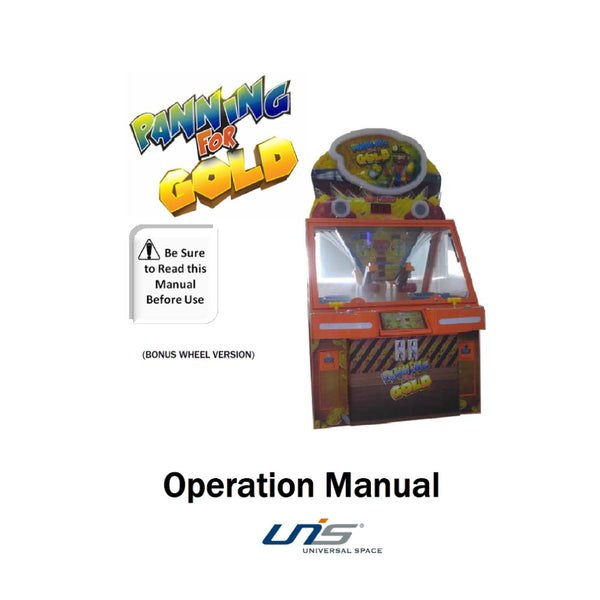 Panning for Gold Bonus Wheel Machine - UNIS Digital Manual PDF – Maxx Grab
