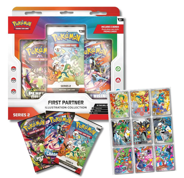 Official Pokemon TCG - First Partners Illustration Collection - Series ...