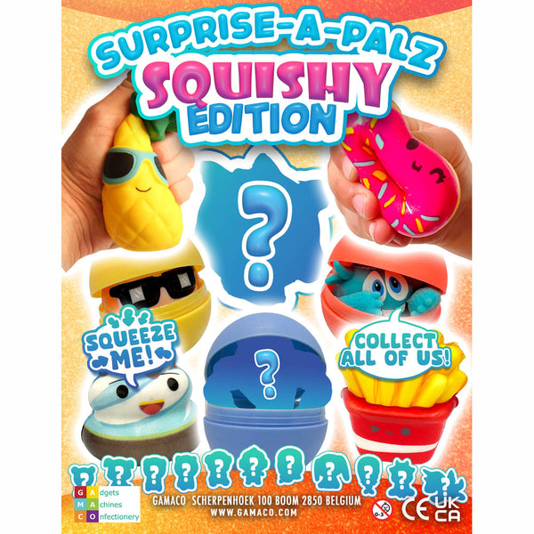 Surprise-A-Palz Squishy Edition (x500) 50mm Vending Capsules – Maxx Grab