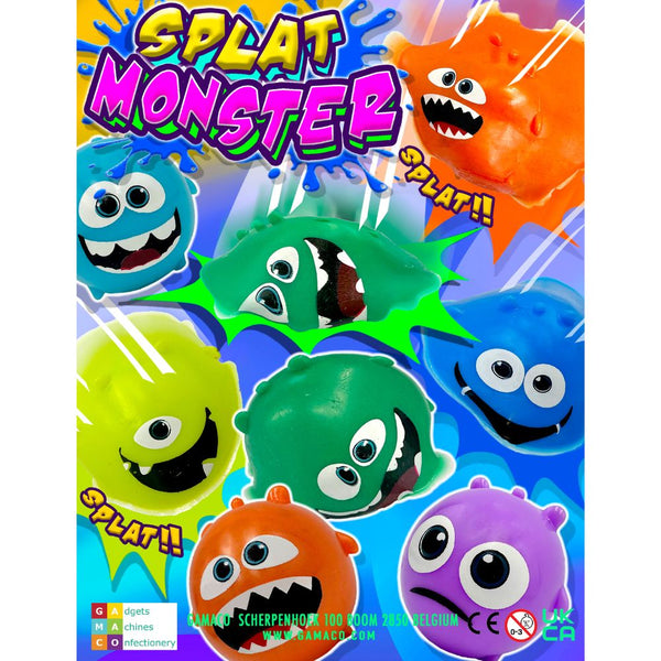 Splat Monster (x500) 50mm Prize Capsules – Maxx Grab
