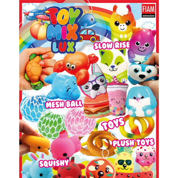 Deluxe Toy Mix (x100) 100mm / 4" Vending Prize Capsules – Maxx Grab