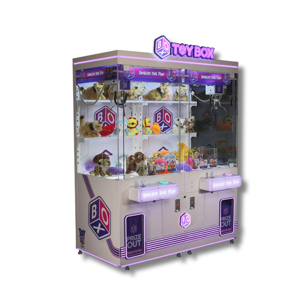UNIS Toy Box 2 Player Crane - Crane Grabber Claw Machine – Maxx Grab
