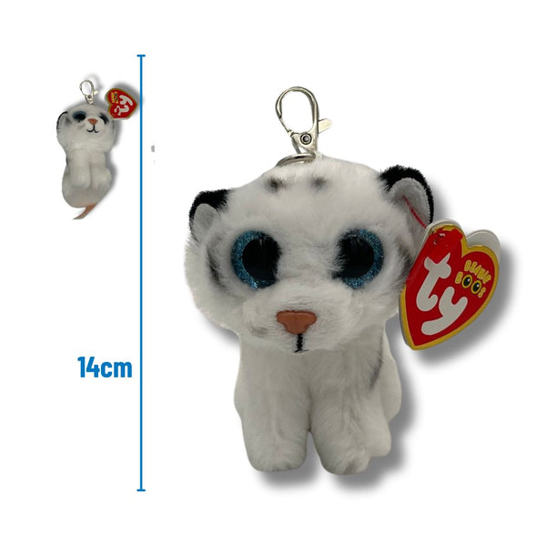 Ty White Tiger Plush Key Clip Ty Brand (x120) – Maxx Grab