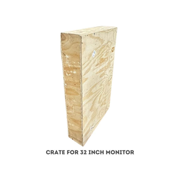 Wooden Shipping Crate for 32" Monitor – Maxx Grab