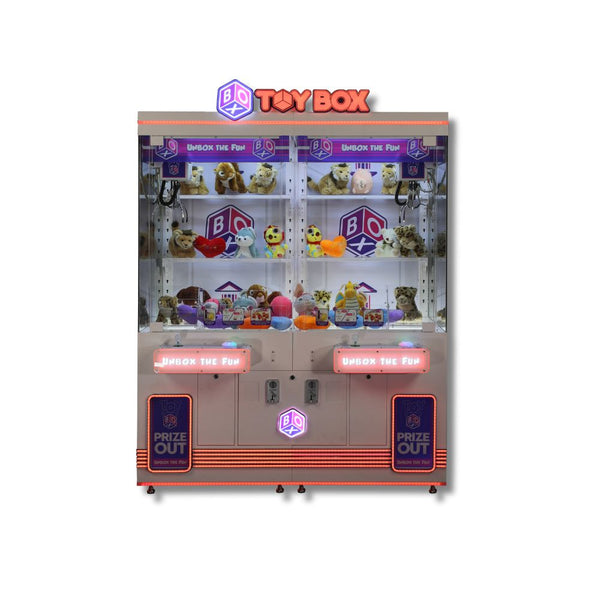 UNIS Toy Box 2 Player Crane - Crane Grabber Claw Machine – Maxx Grab