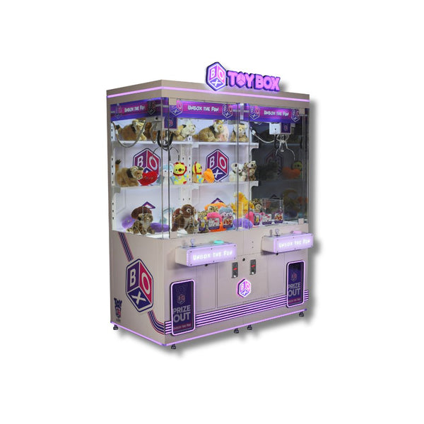 UNIS Toy Box 2 Player Crane - Crane Grabber Claw Machine – Maxx Grab