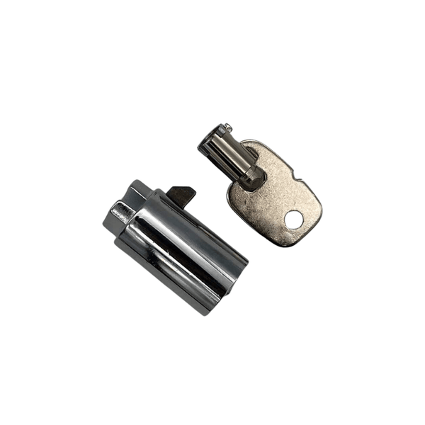 Key & Plug Lock (Fits T-Bar Lock Assembly) - Change Machine Spares ...